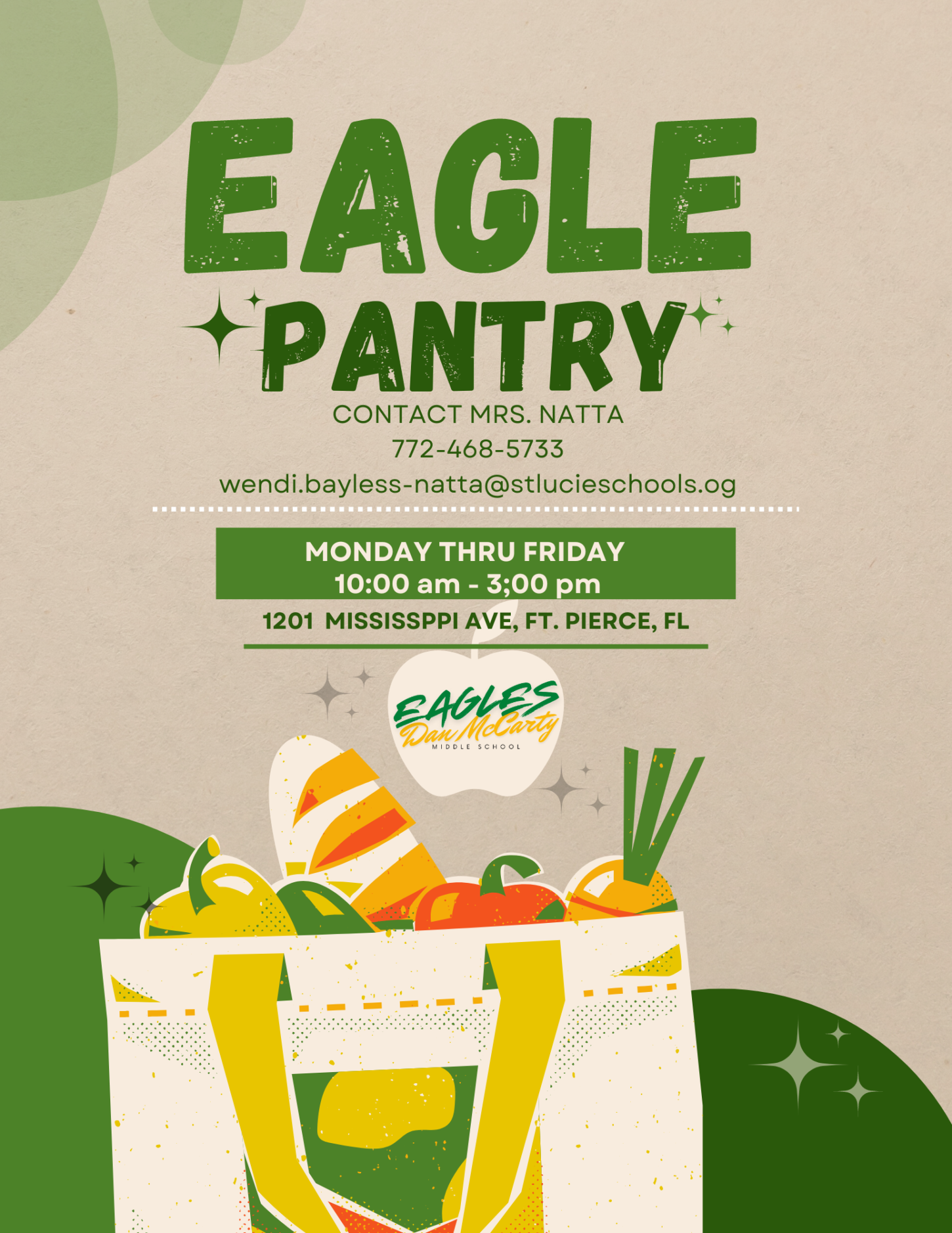 Eagle Pantry – Dan McCarty Middle School