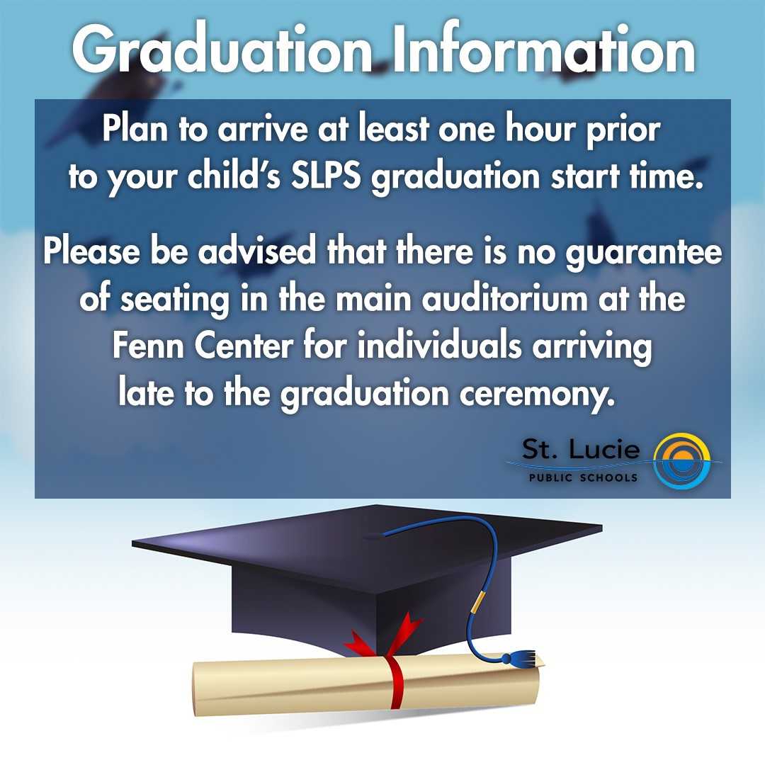 Graduation Arrival Time – Lincoln Park Academy