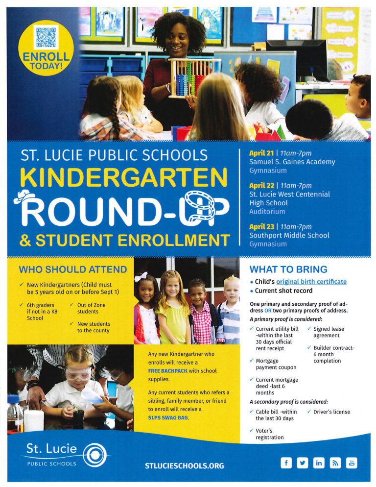 SLPS Kindergarten Round-Up Flyer-1 | Lincoln Park Academy
