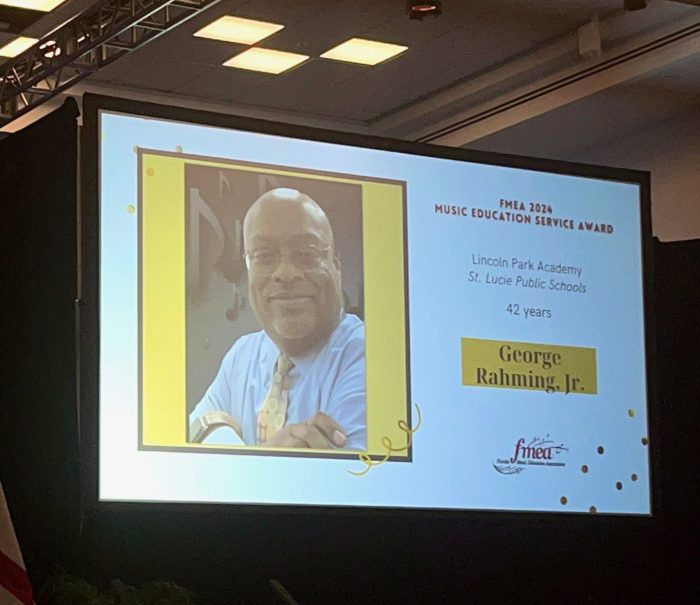 George Rahming Receives the FMEA Service Award – Lincoln Park Academy