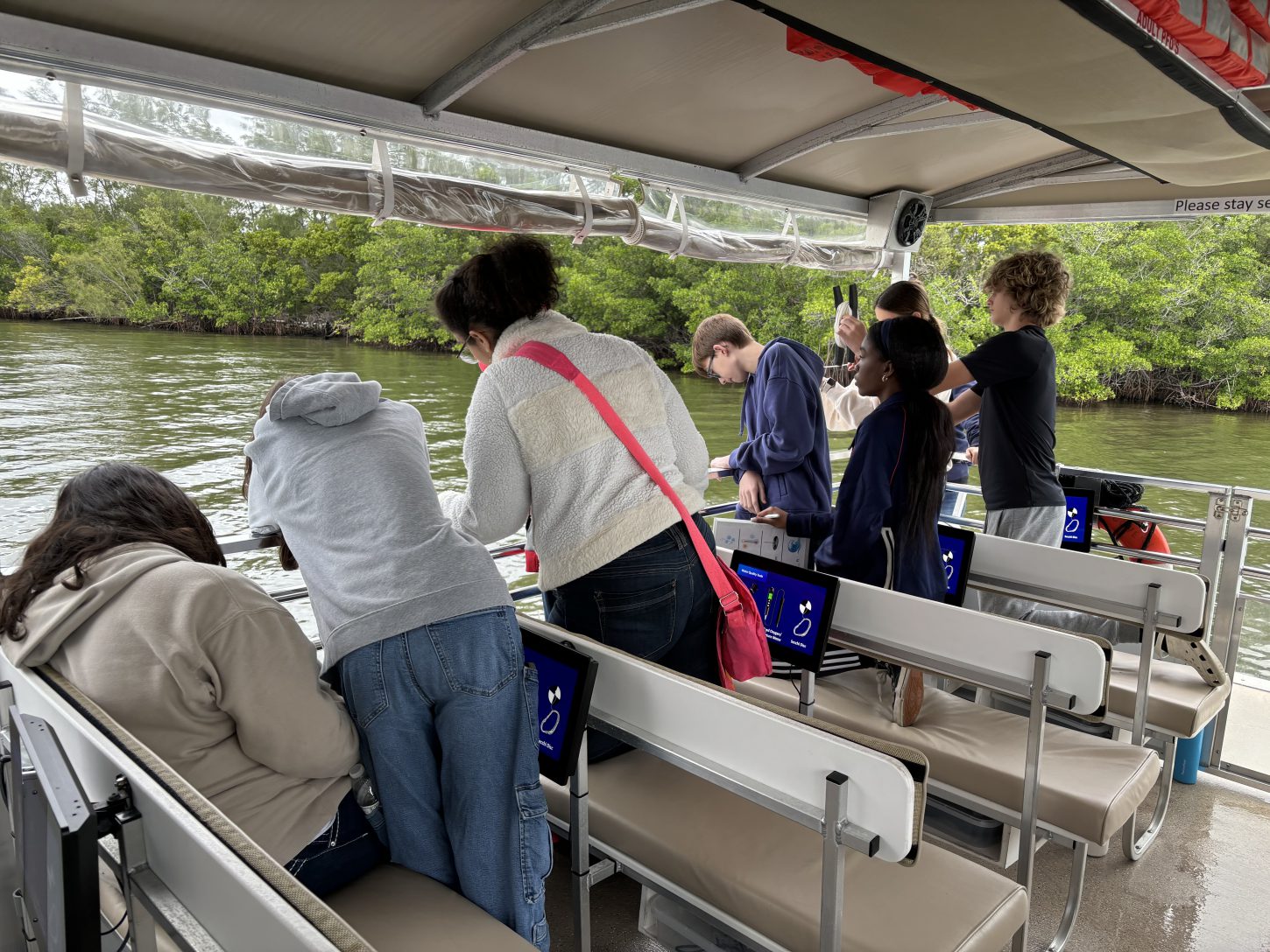 LPA 9th Grade MYP IB Students cruise the Indian River Lagoon in the ...