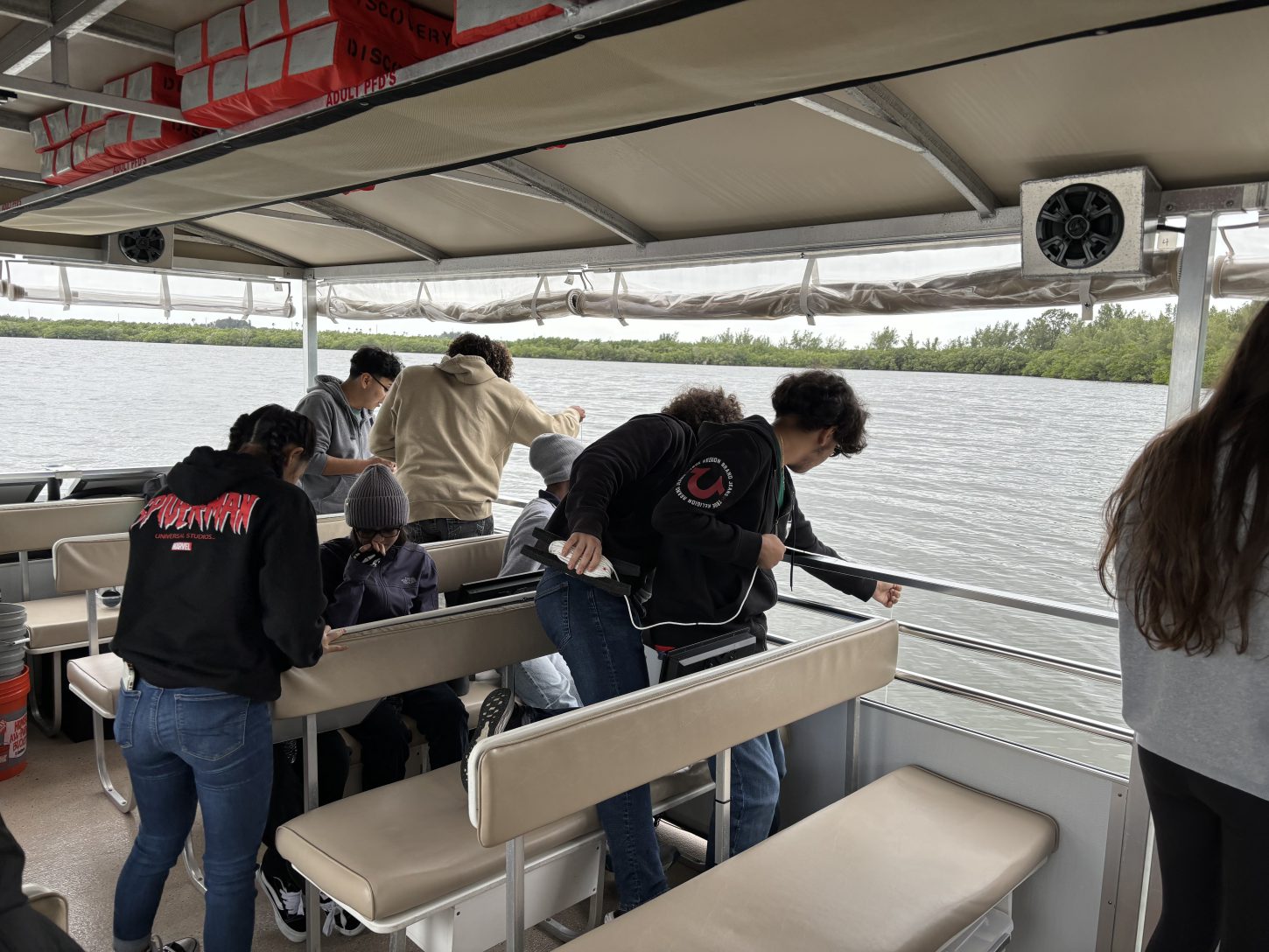 LPA 9th Grade MYP IB Students cruise the Indian River Lagoon in the ...