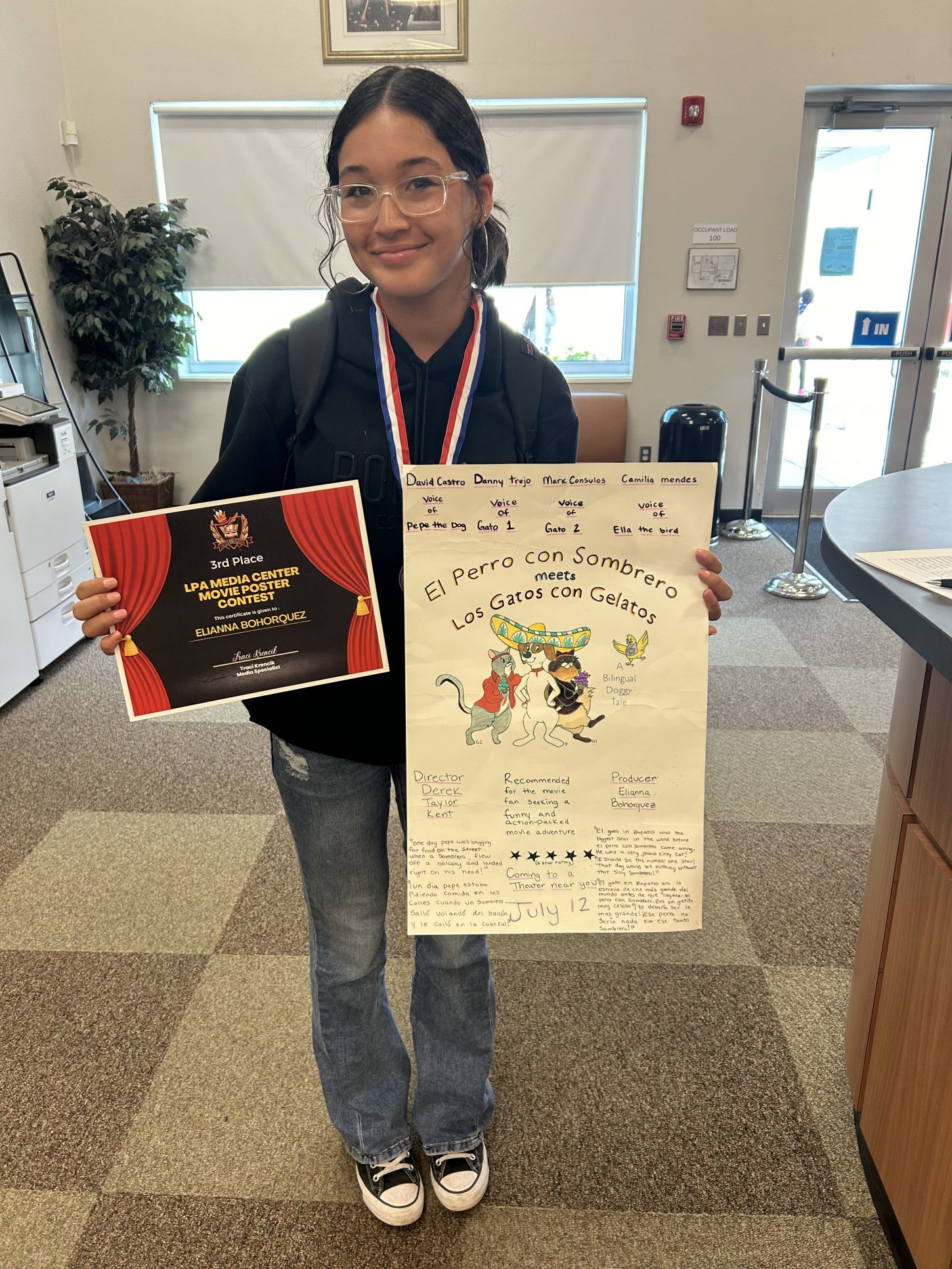 Creativity at its BEST! LPA Media Center Movie Poster Contest was a HIT ...