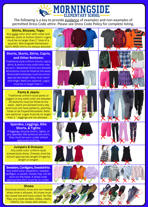 Dress Code – Morningside Elementary