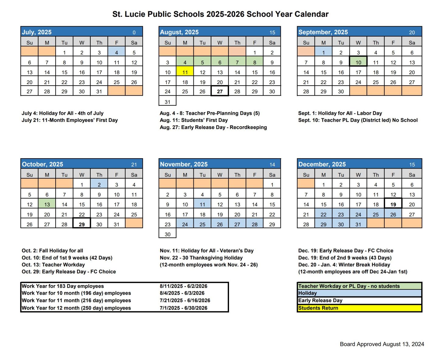 Calendar & Newsletter – Morningside Elementary