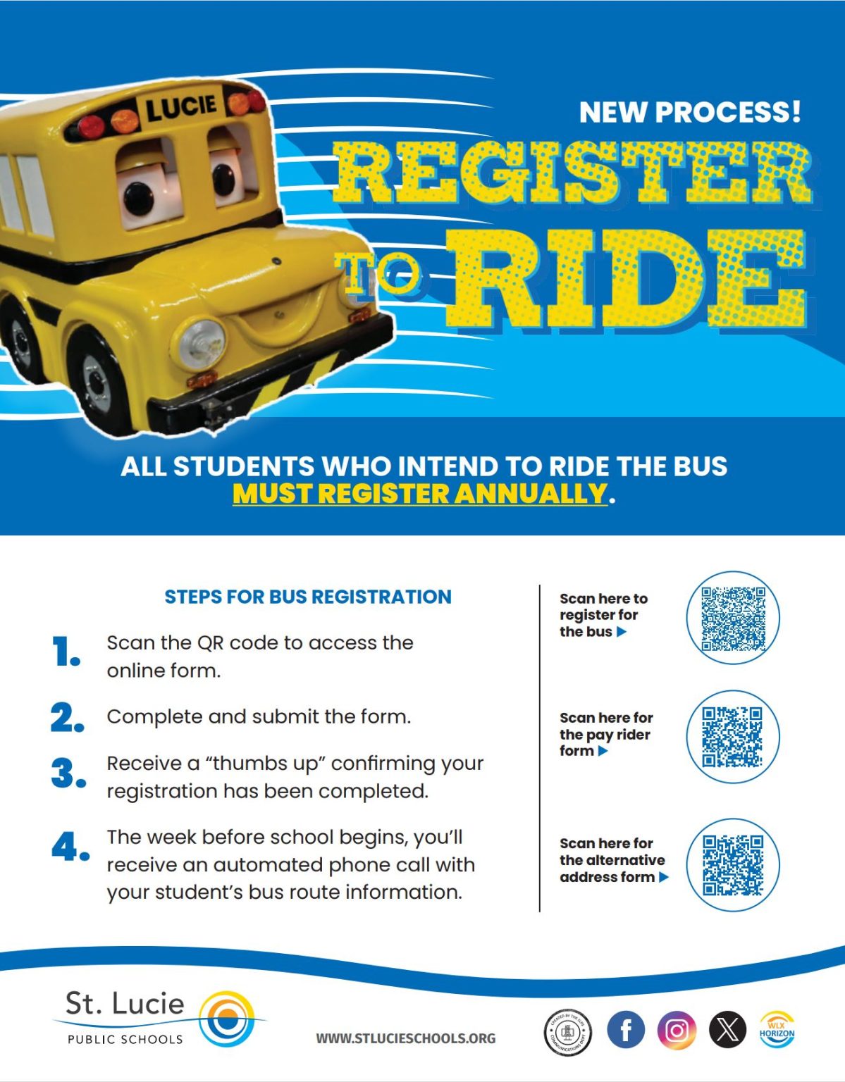 Bus (Register for Transportation) – Morningside Elementary