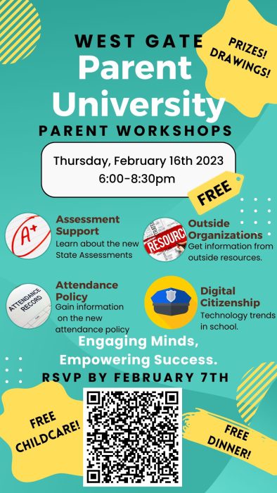 Parent University – West Gate K-8 School