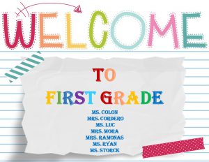 1st Grade – Windmill Point Elementary