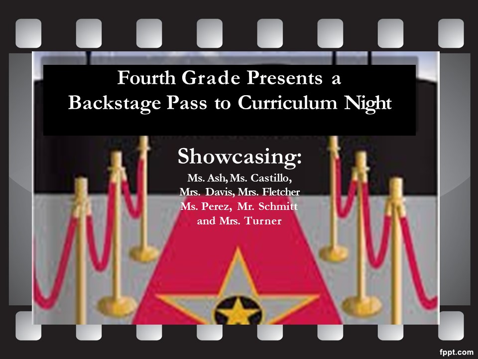 fourth grade 2017 Curriculum Night – Windmill Point Elementary